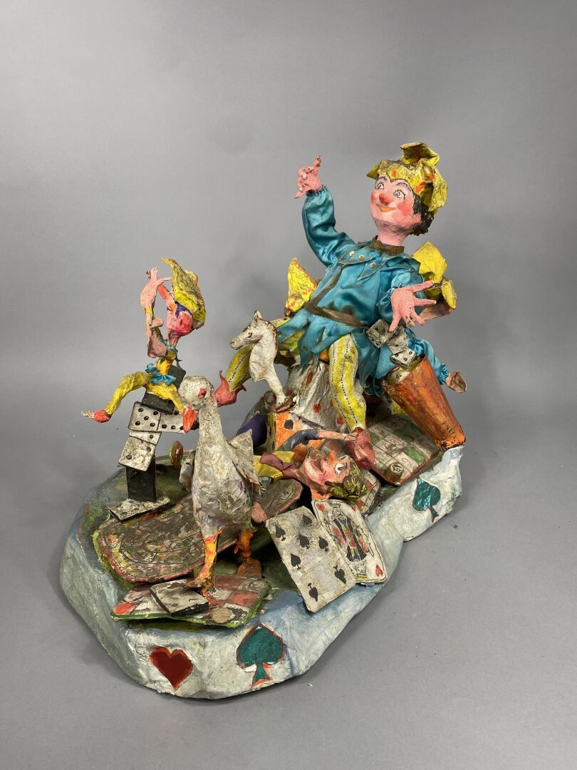 Loulou Schiaffino | Loulou SCHIAFFINO Maquette de char de Carnaval en ...