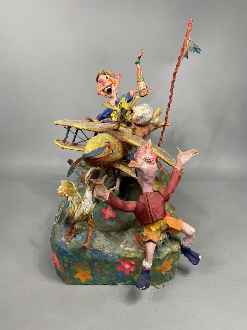Loulou Schiaffino | Loulou SCHIAFFINO Maquette de char de Carnaval en ...