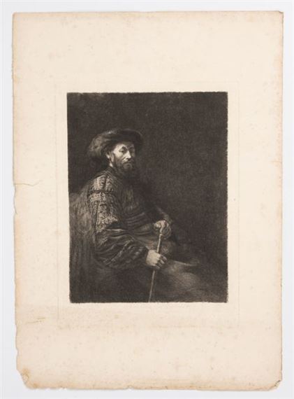 Rembrandt van Rijn | Portrait of a jew | MutualArt