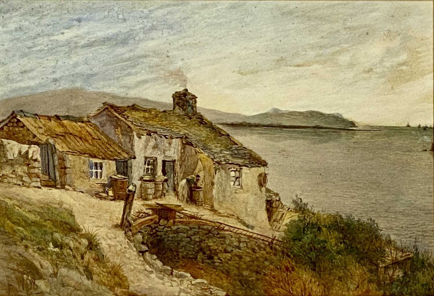 John Steeple | Nora Hartley, harbour view with boats | MutualArt