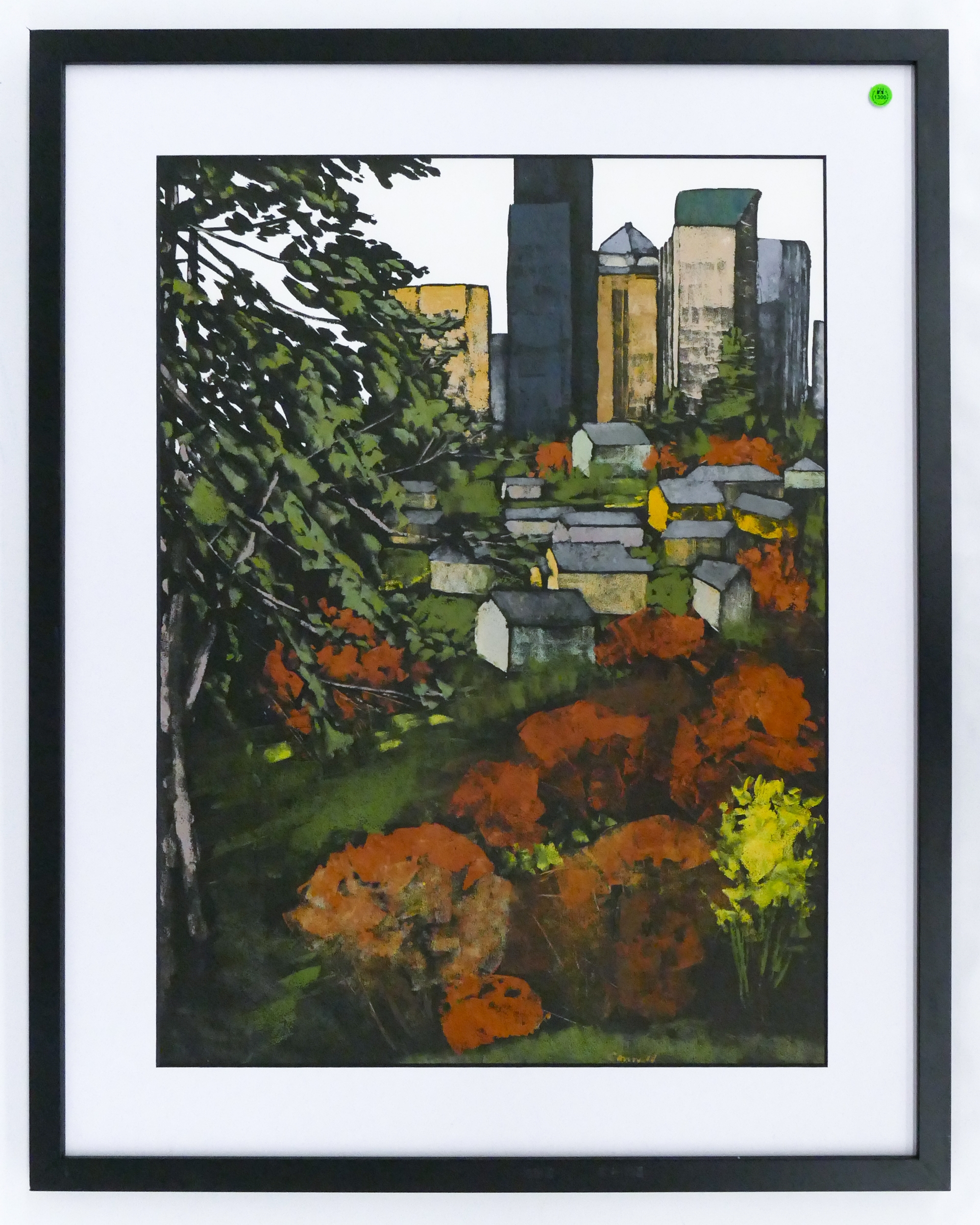 Robert Connell | Robert Connell ''The City'' Gouache on Paper Gallery ...