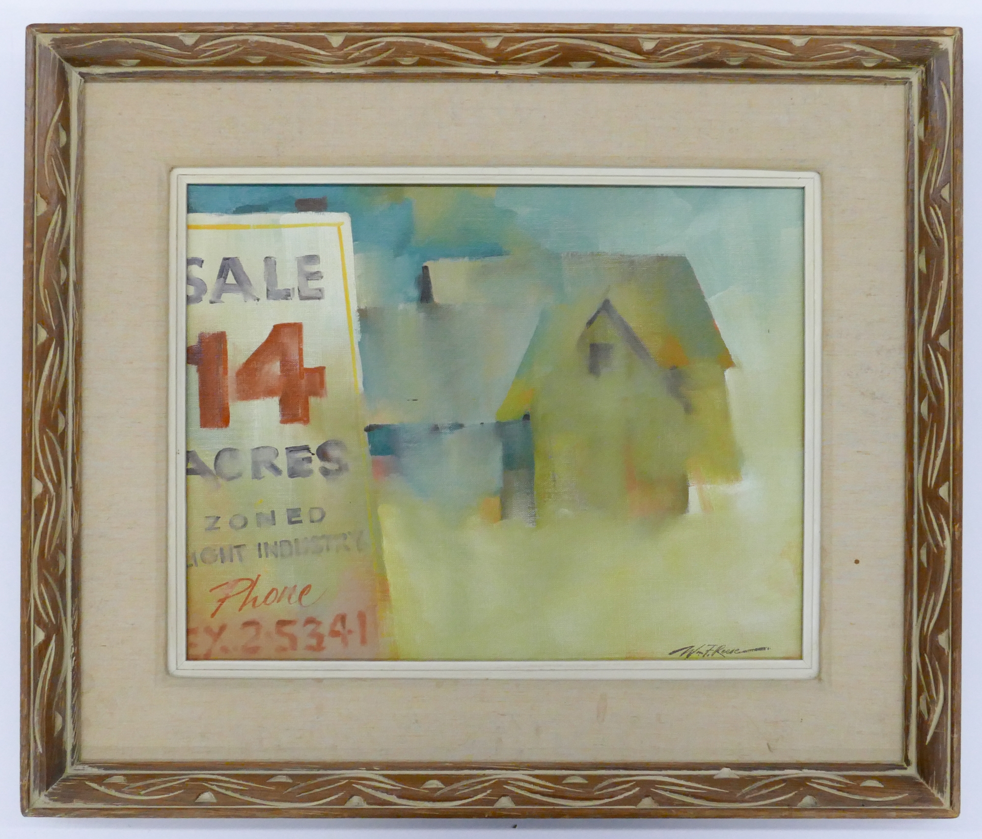 William F. Reese | William Reese ''Goodbye Good Times'' Oil on Canvas ...
