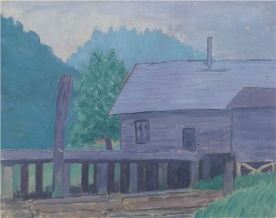 Arthur Runquist | Arthur or Albert Runquist ''The Boathouse'' (Double ...