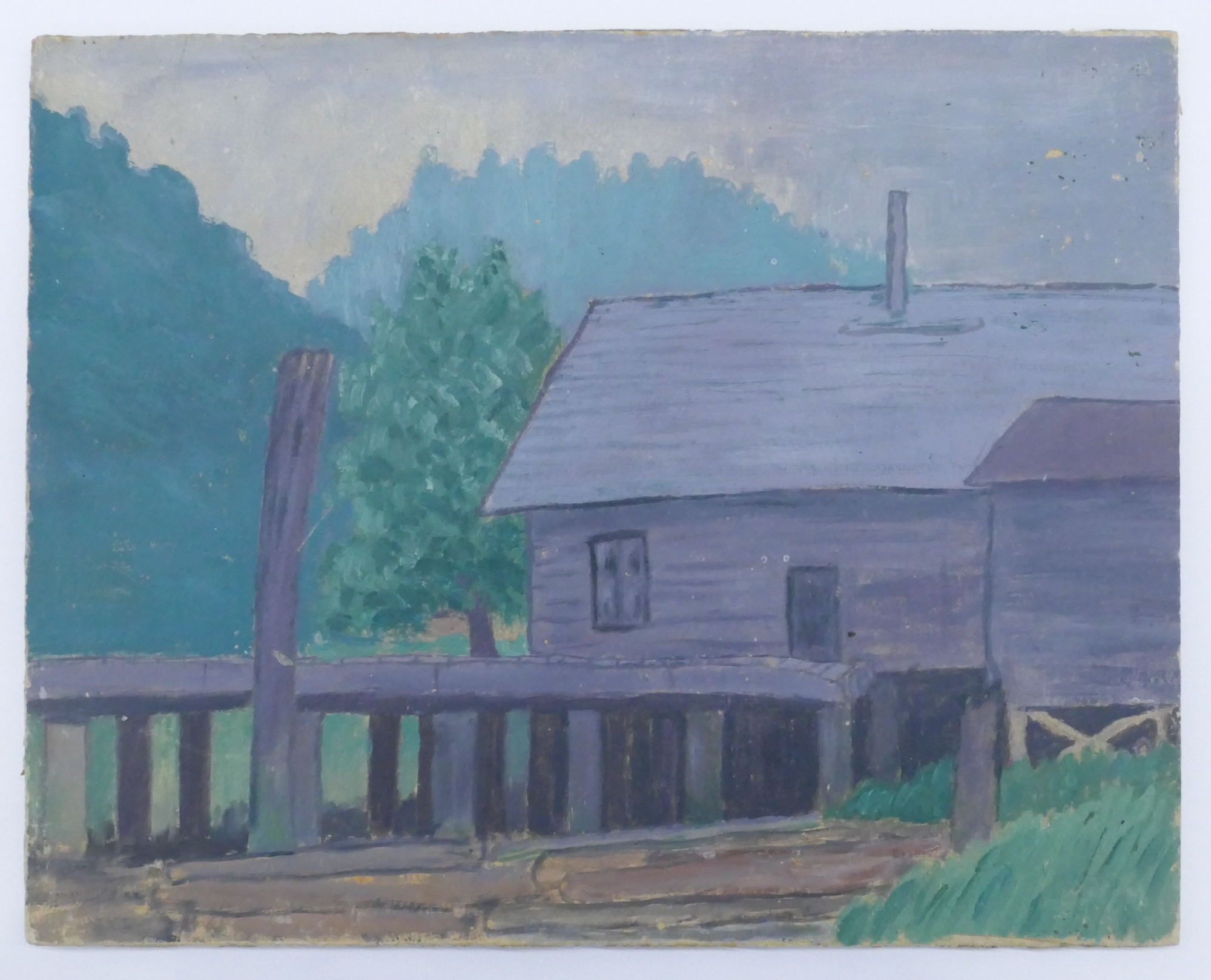 Arthur Runquist | Arthur or Albert Runquist ''The Boathouse'' (Double ...