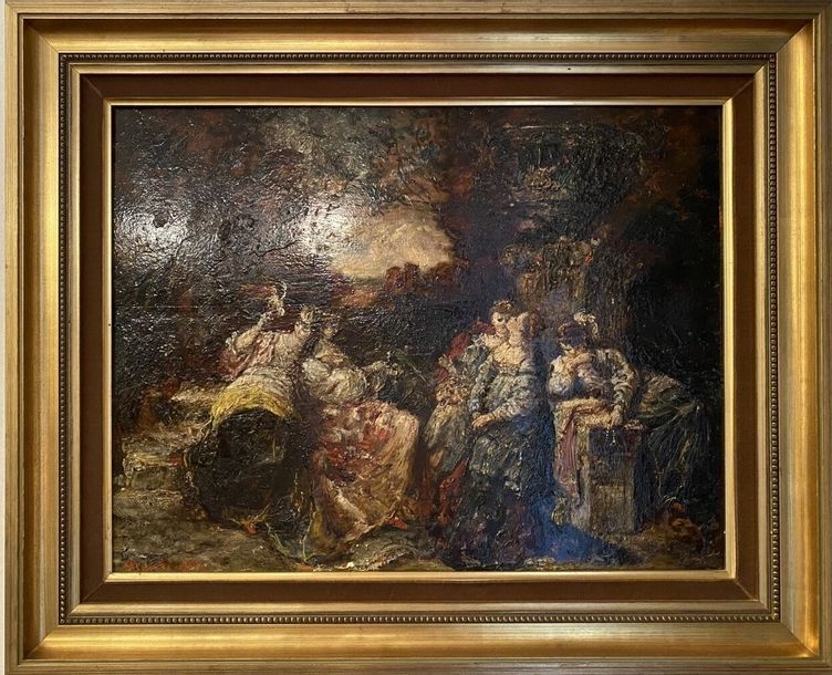 Adolphe Joseph Thomas Monticelli | 19th century school, after ...