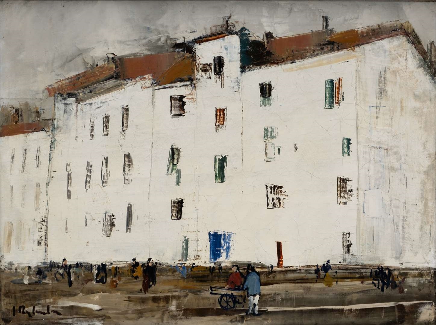 Jan Rijlaarsdam | The blast-furnaces near IJmuiden | MutualArt