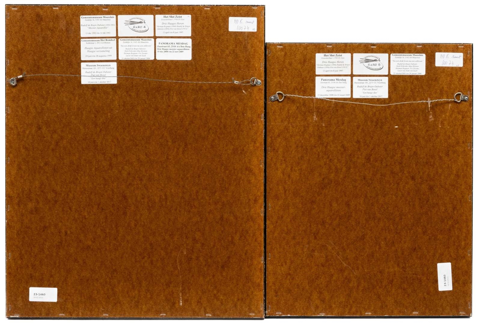 Rudolf de Bruyn Ouboter | Besjes in een blauwe kom; Rode tulp (1993) | MutualArt