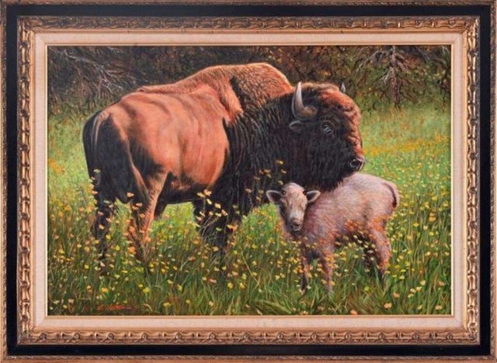 Gilbert Duran | White Buffalo (1997) | MutualArt
