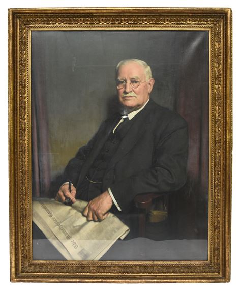 David Jagger | David Jagger (British 1891-1958) Portrait of Mark ...