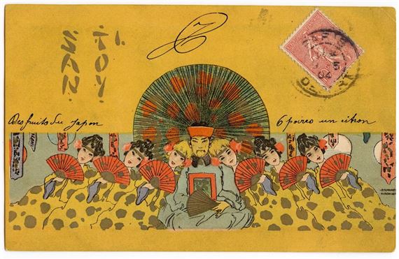 Raphael Kirchner | Antique Original Postcard Nouveau Raphael Kirchner ...