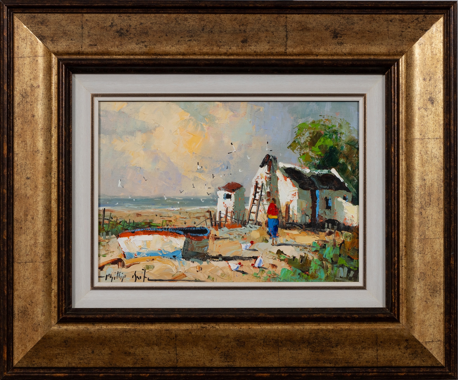 Philip Badenhorst | fishermen's cottages | MutualArt