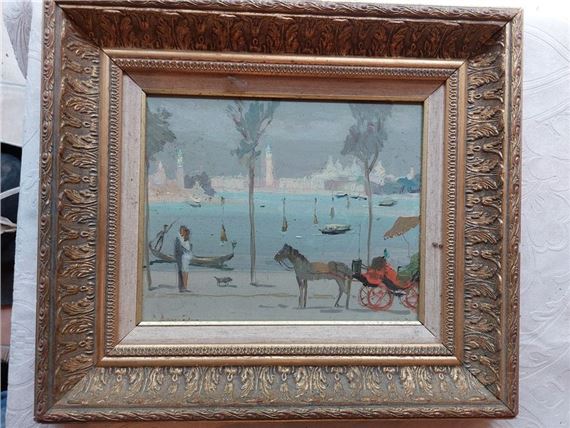 Pierre Boudet | Venice, the Lido, 1972 (1972) | MutualArt