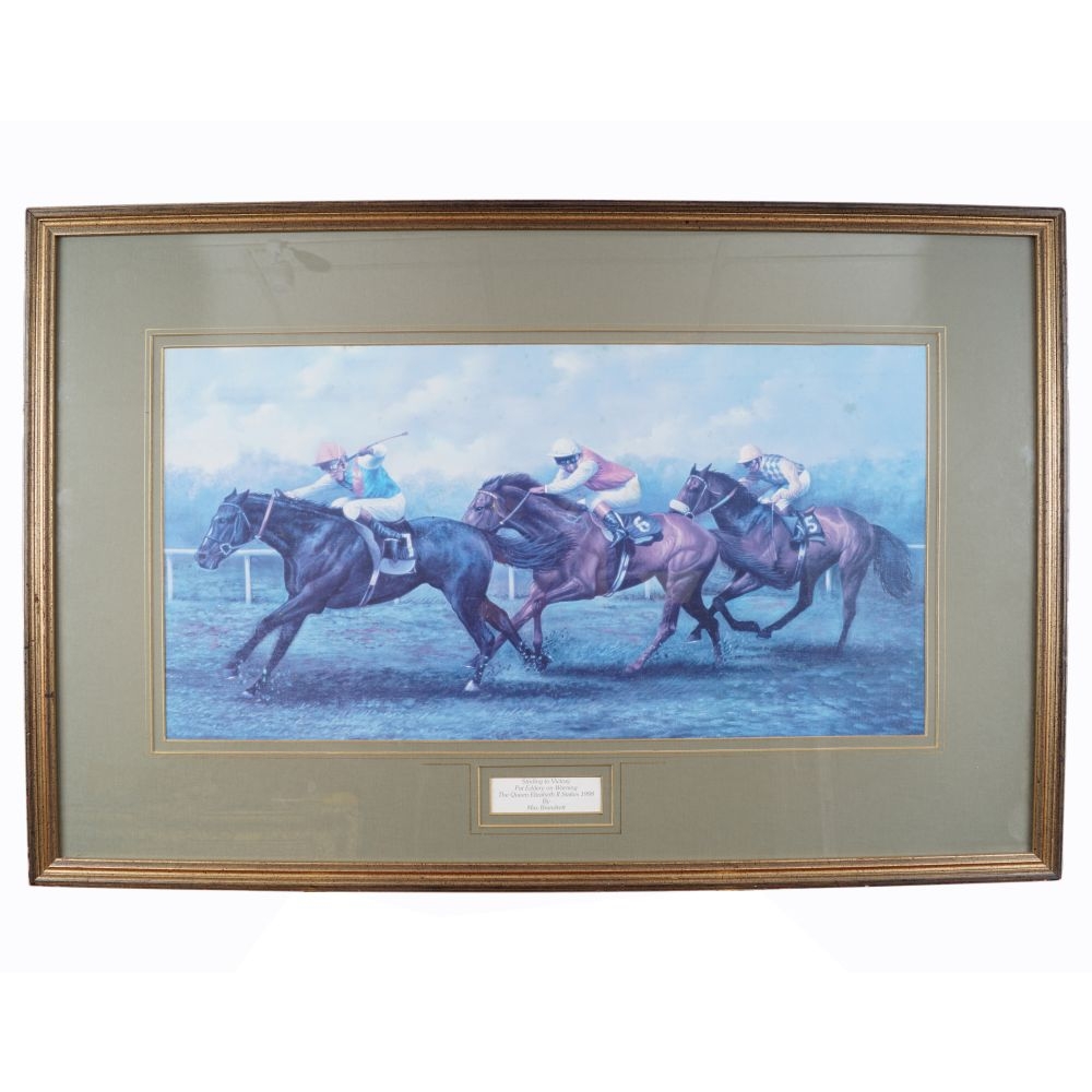 Max Brandrett | Striding to Victory (1988) | MutualArt