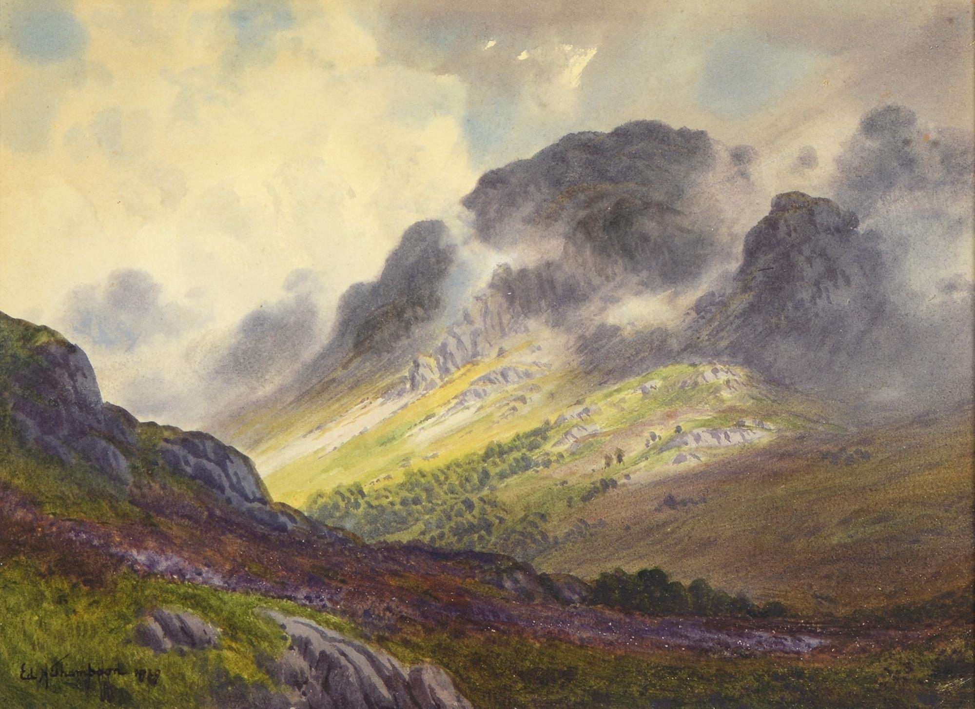 Edward Horace Thompson | Lakeland landscapes | MutualArt