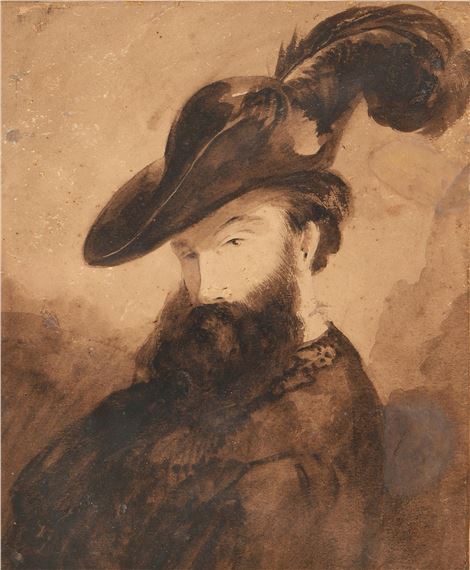 Peter Paul Rubens | Portrait of a Gentleman in a plumed hat | MutualArt