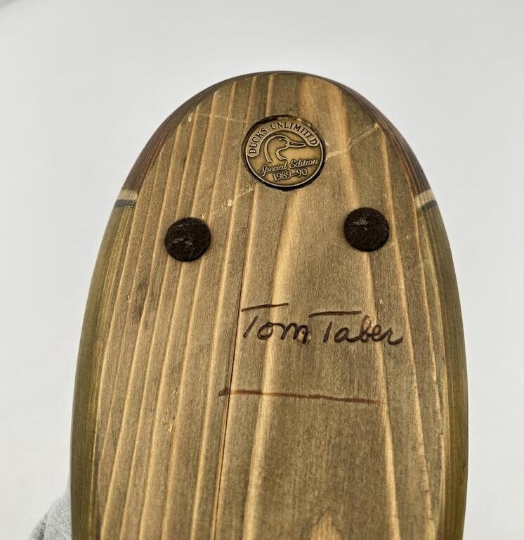 Tom Taber | Tom Taber Ducks Unlimited Montana Duck Decoy | MutualArt
