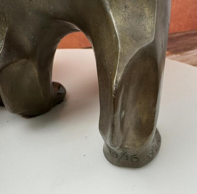 Robert Cavanaugh | Robert M Cavanaugh Polar Impressions Bear Bronze ...
