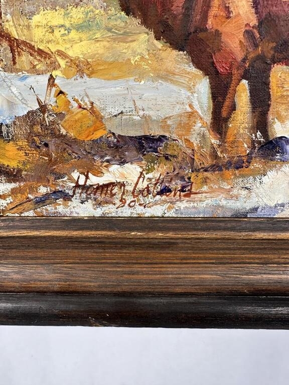 Homer Collins | Homer Collins Montana Rocky Mountain Elk Painting ...