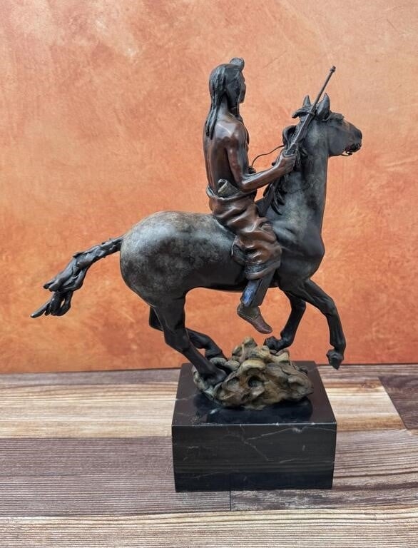 Jack W. Muir | Jack Muir Surrender at the Bear Paws Bronze (1978 ...