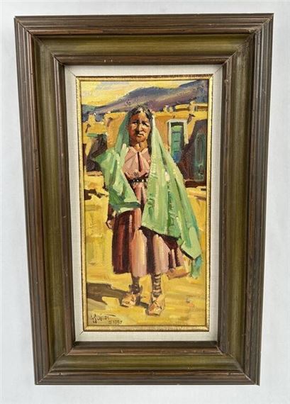 Gary Joseph Schildt | Gary Schildt Native American Indian Painting ...