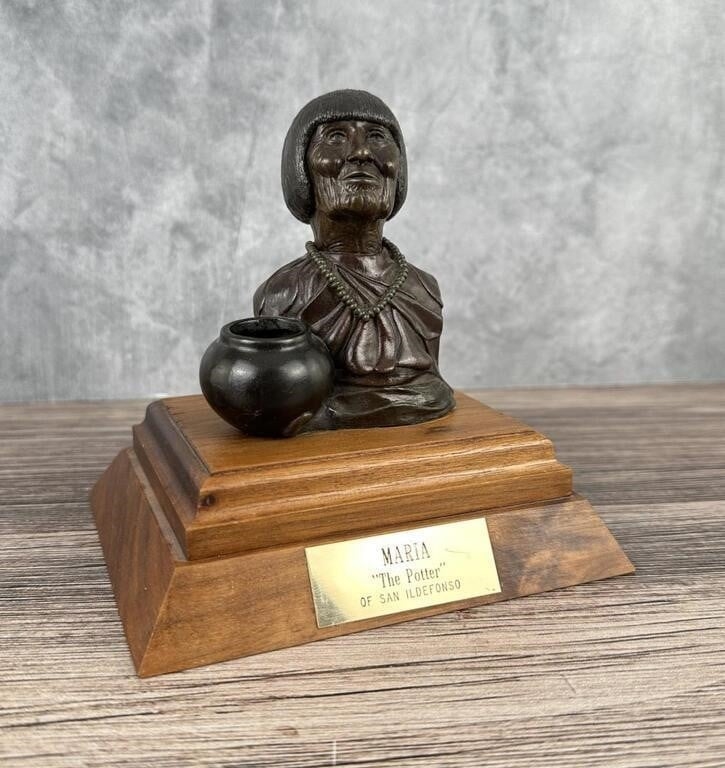 Mikael Redman | Mikael Redman Maria Martinez Bronze | MutualArt