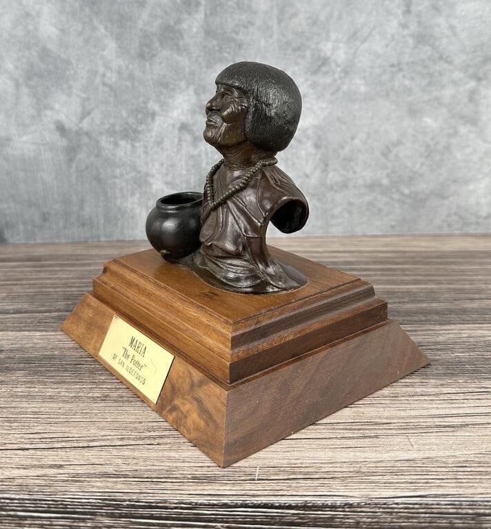 Mikael Redman | Mikael Redman Maria Martinez Bronze | MutualArt