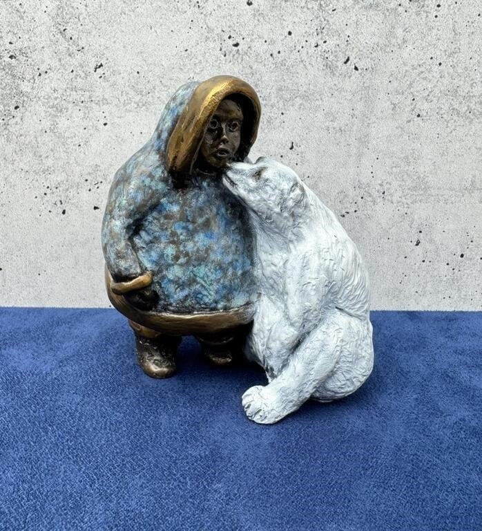 Robert Wilfong | Bob Wilfong Uncommon Friends Bronze (1993) | MutualArt