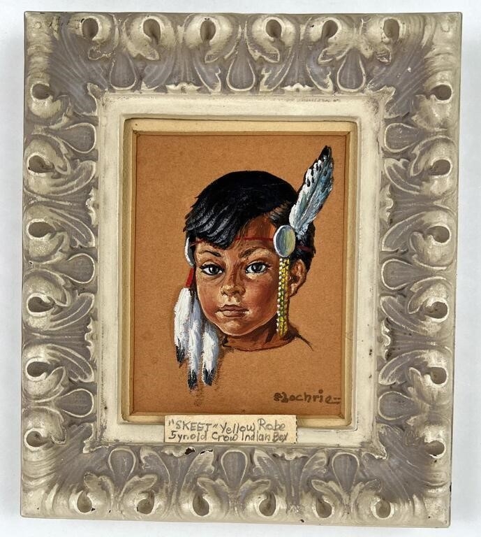 Elizabeth Lochrie | Elizabeth Lochrie Oil on Board Indian Painting ...