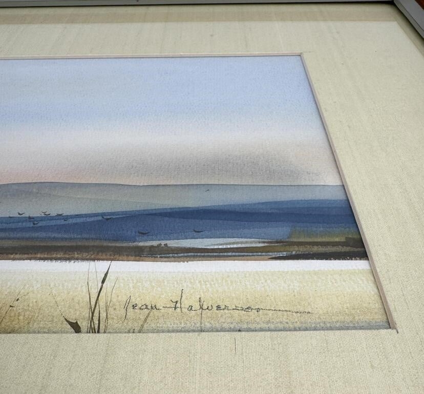 Jean Halverson | Jean Halverson Montana Watercolor Painting | MutualArt