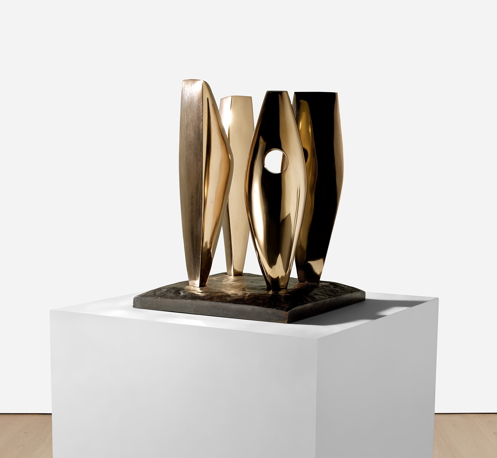Barbara Hepworth | Three Forms (Tokio) (1967) | MutualArt