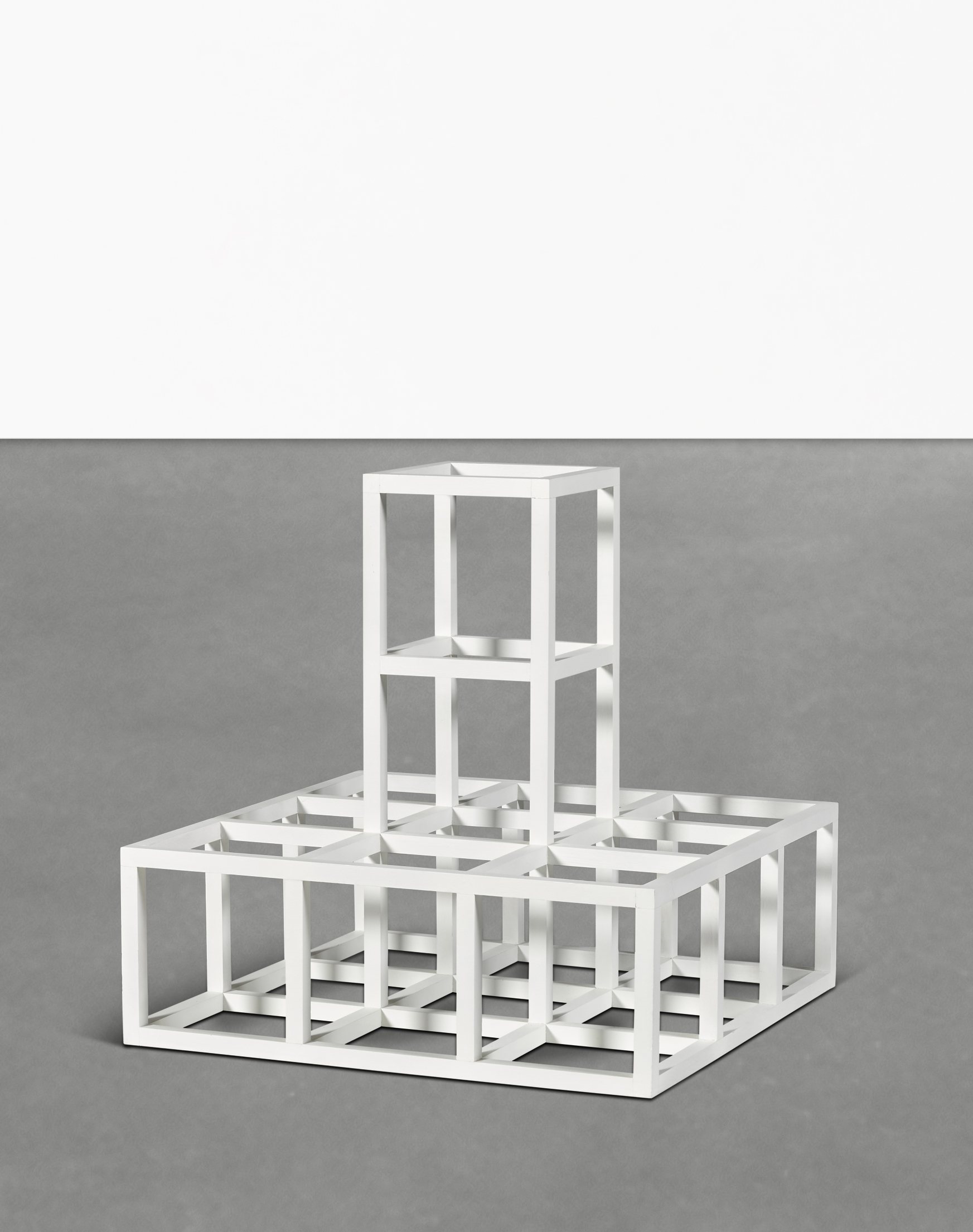 Sol LeWitt | Open Cube Structure | MutualArt