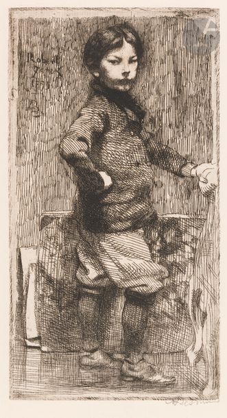 Albert Besnard | Tristesse (1887) | MutualArt