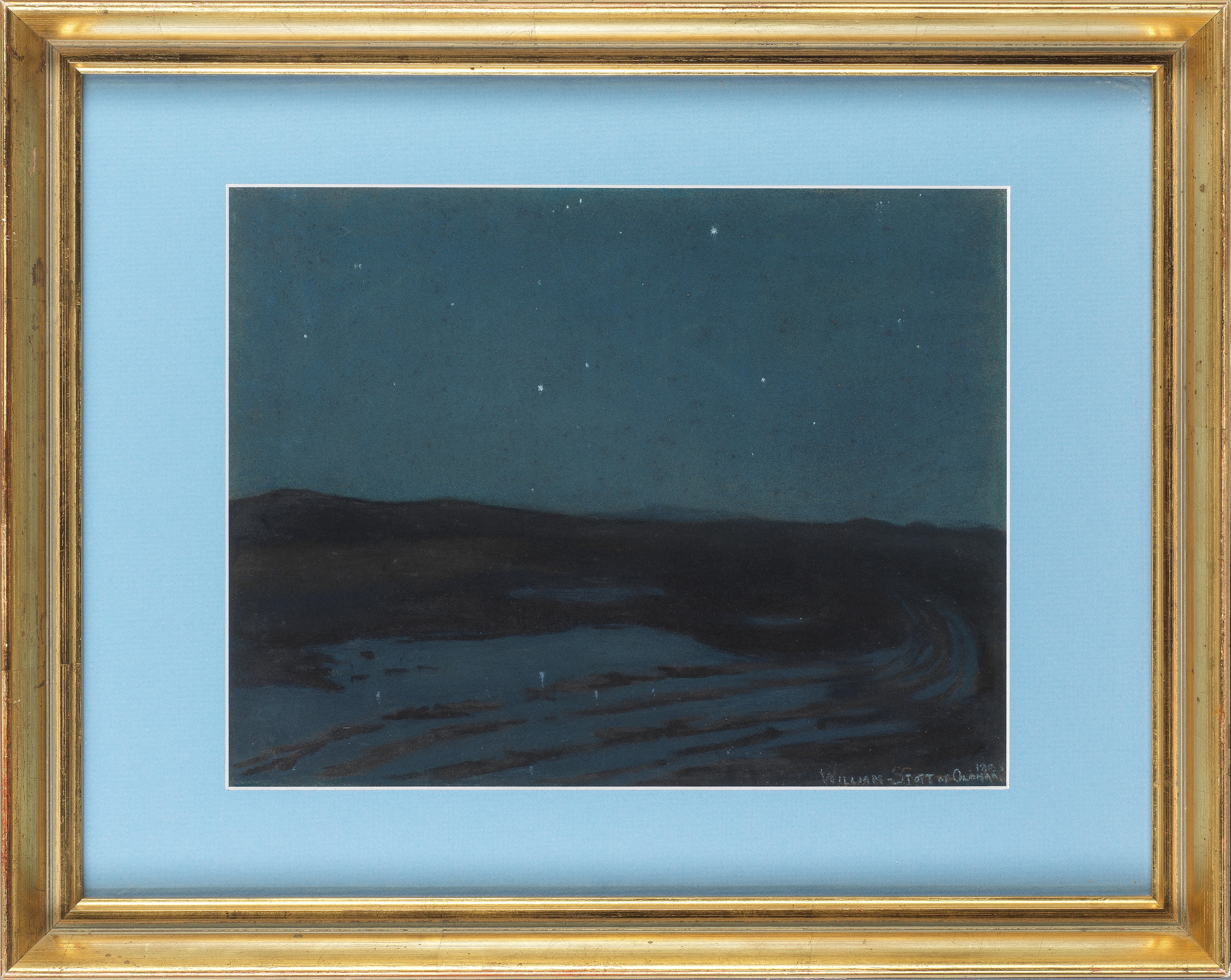 William Stott | Starry night (1885) | MutualArt