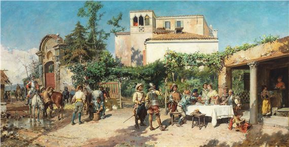 Cesare-Auguste Detti | The presentation (1878) | MutualArt