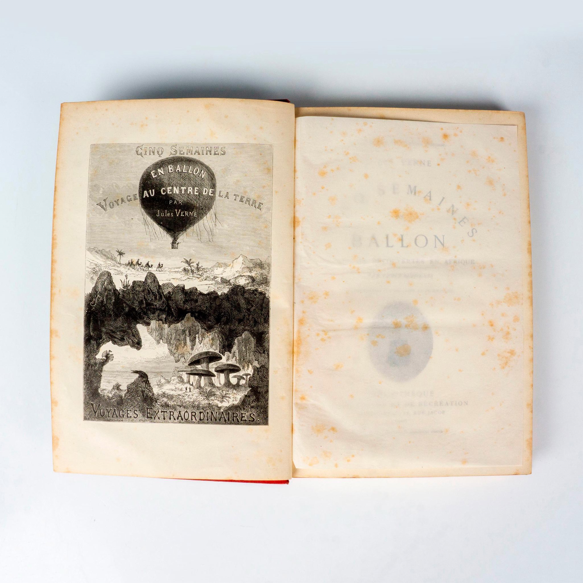 Henri de Montaut | Jules Verne, Cinq Semaines en Ballon, Steamer Red ...