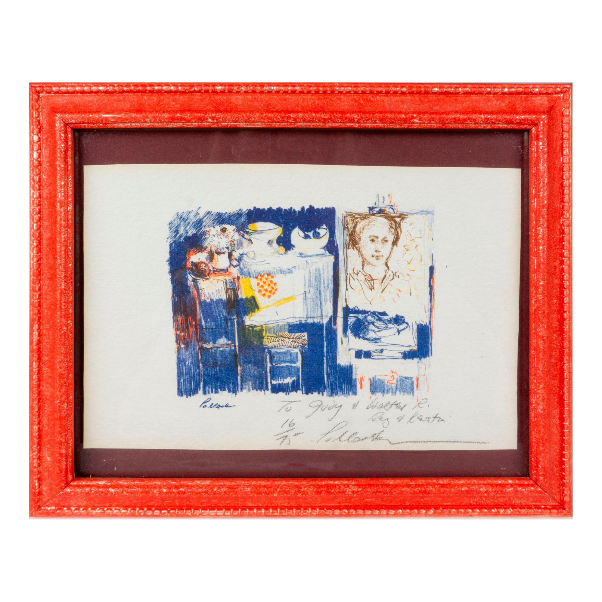 Jackson Pollock | Jackson Pollock, Original Color Lithograph on Paper ...