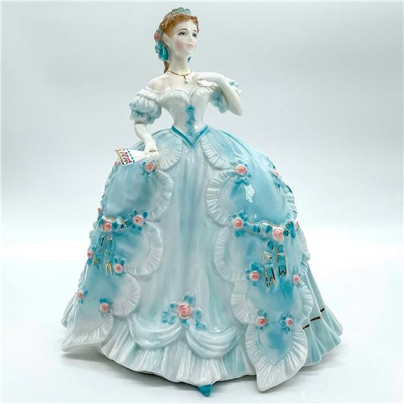 N. Stevens | Royal Worcester Figurine, The First Quadrille (1992 ...