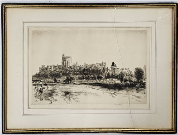 Frederick Arthur‏ Farrell | FRED FARRELL ROYAL WINDSOR ETCHING | MutualArt