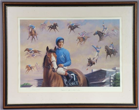 Barrie R. Linklater | A large Limited Edition coloured print after B. R ...