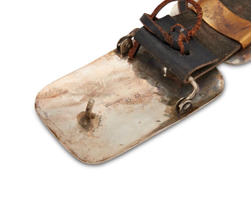 Benjamin Becenti | A Benjamin Becenti Navajo silver and stone ...