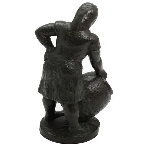 Adam Fischer | Female water carrier (1939) | MutualArt