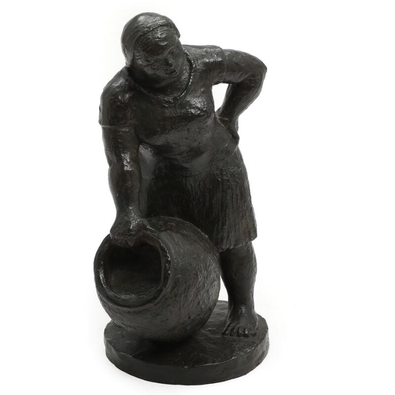 Adam Fischer | Female water carrier (1939) | MutualArt