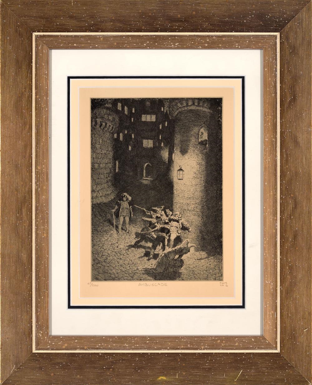 Norman Lindsay | Ambuscade (1879) | MutualArt