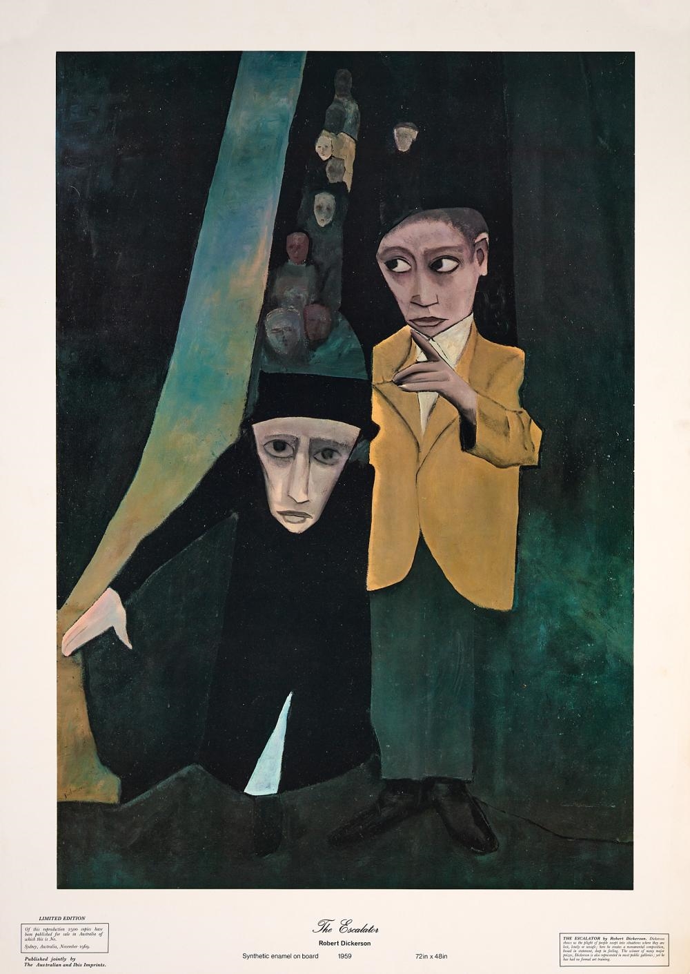 Robert Dickerson | The Escalator (1969) | MutualArt