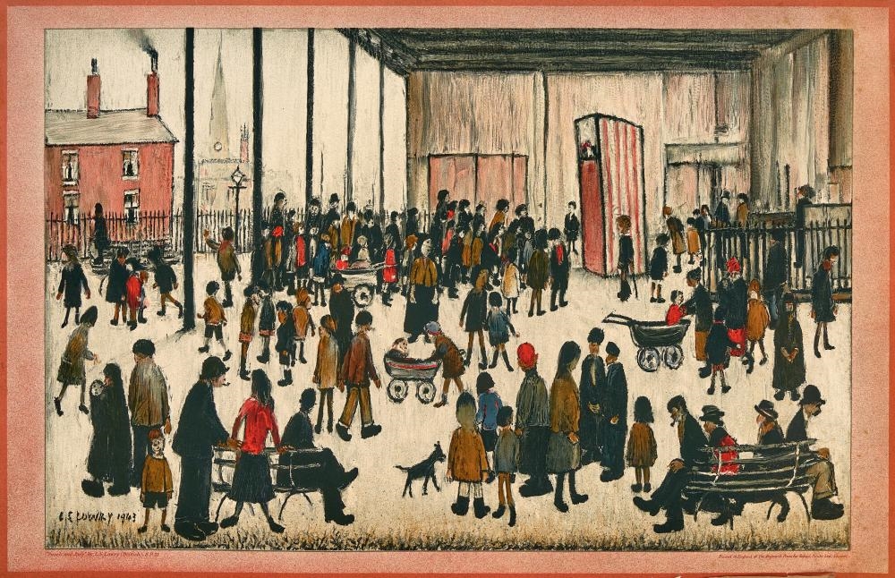 Laurence Stephen Lowry | Punch and Judy, 1943 (1943) | MutualArt