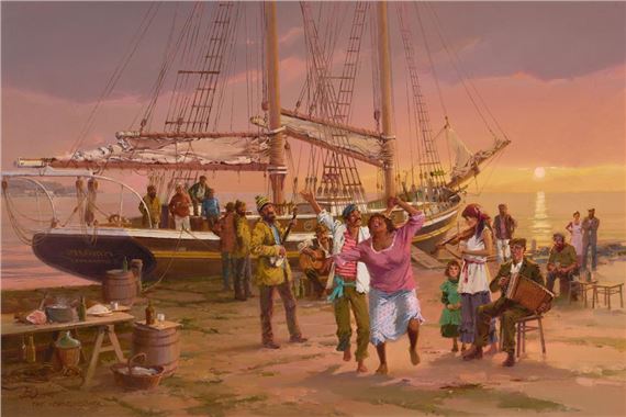 Bob Booth | The New Schooner | MutualArt