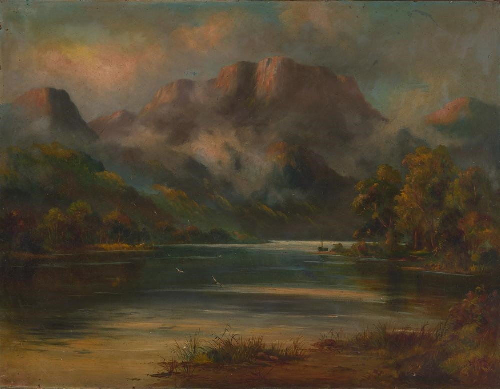 Walter A. Barratt | River Scene, 1919 (1919) | MutualArt