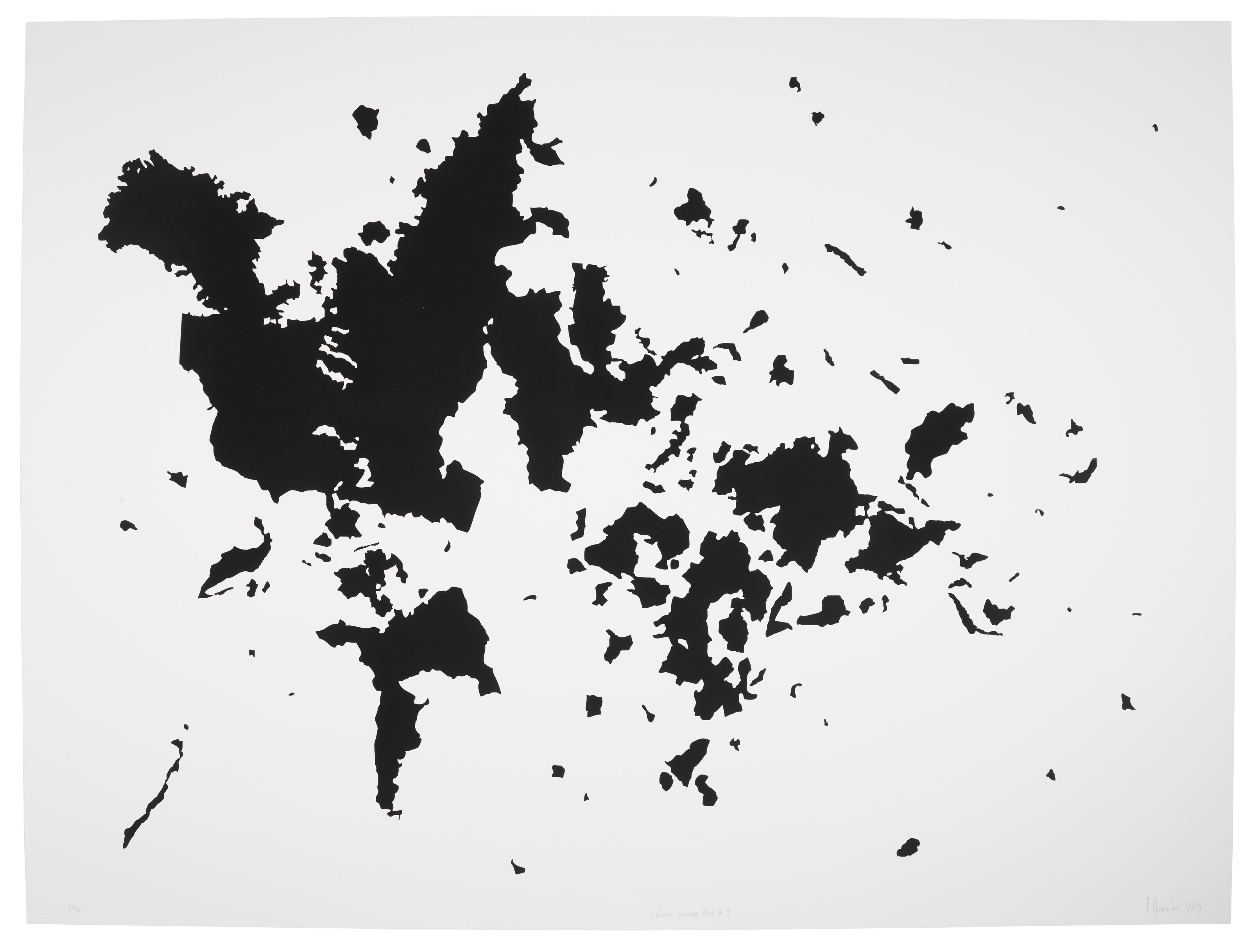 Carlos Amorales | Useless Wonder Maps 1-4 (2010) | MutualArt