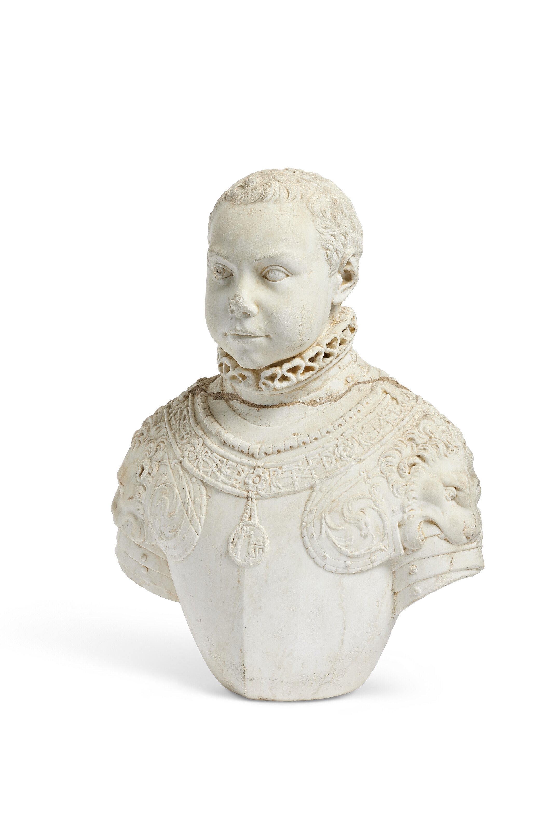 Leone Leoni | BUSTE REPRÉSENTANT CARLO EMANUELE 1er DE SAVOIE (1562-1630) (Circa 1570) | MutualArt