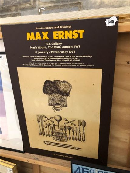 Max Ernst | A MAX ERNST PRINT | MutualArt